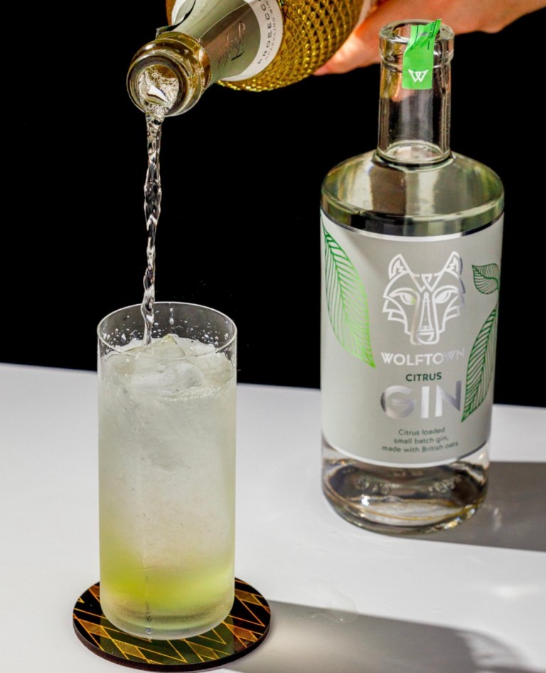 Wolftown Citrus Gin wins at the 2023 IWSC