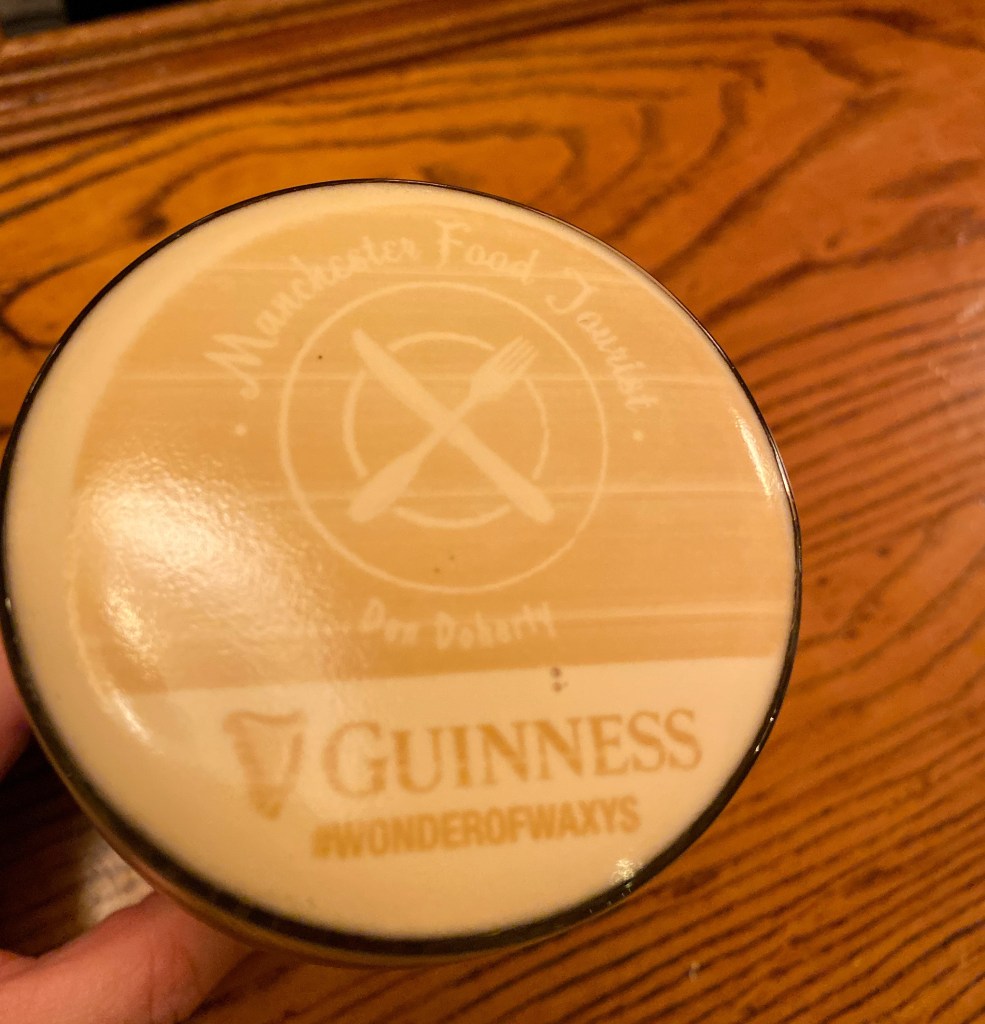 The Guinness Experience, or your face on a pint – Now in Manchester