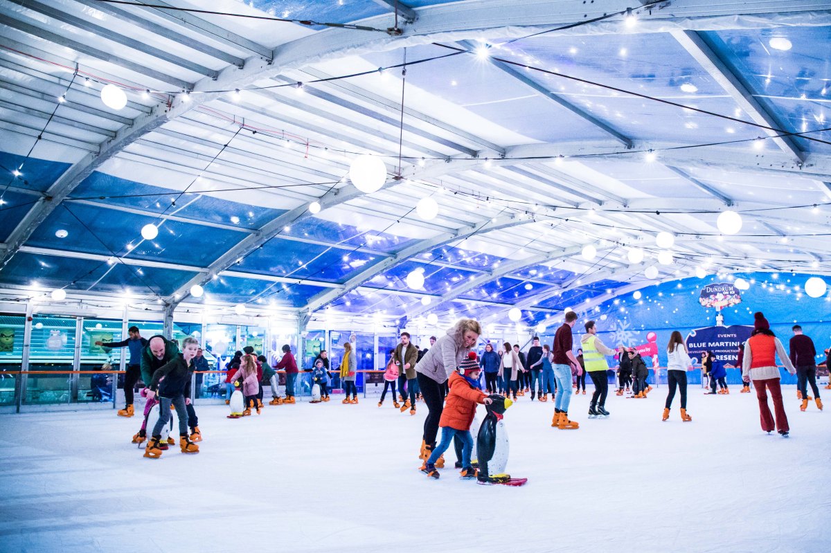 Ice Rink and Retreat Skate Bar now open at MediaCityUK